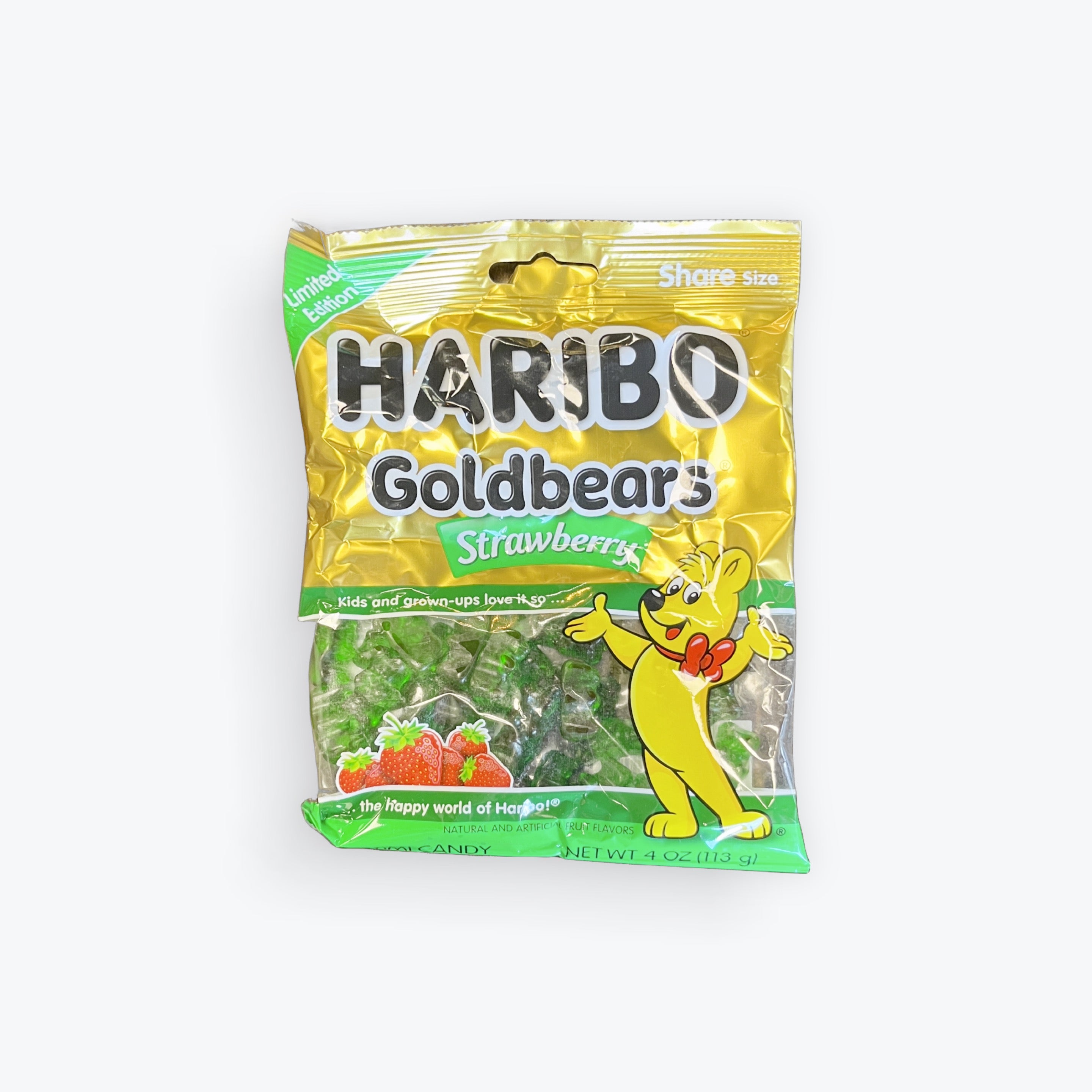 Haribo Bears Strawberry 4oz | James' Sweet Spot