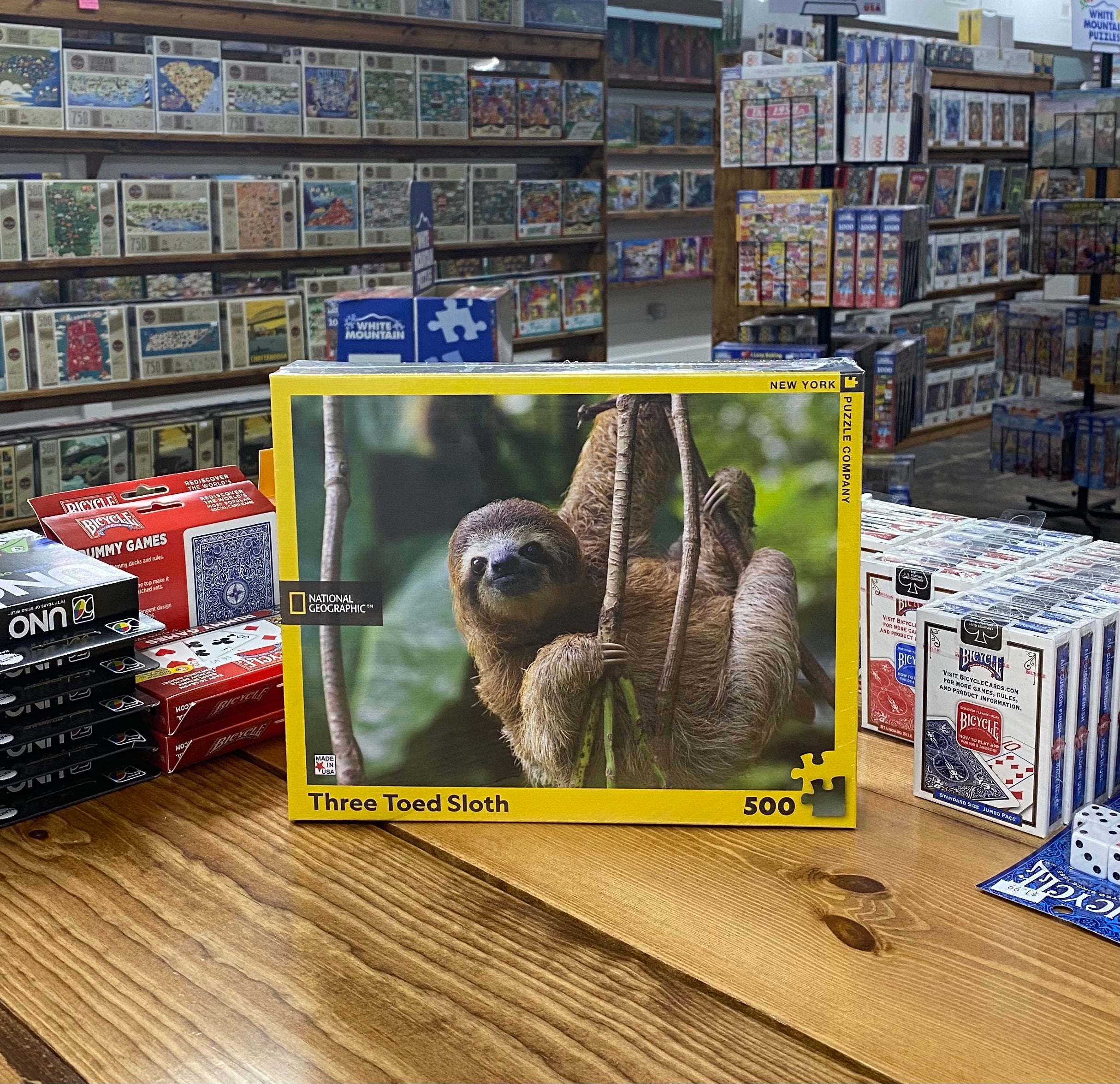 Three Toed Sloth 500 pcs | James' Sweet Spot