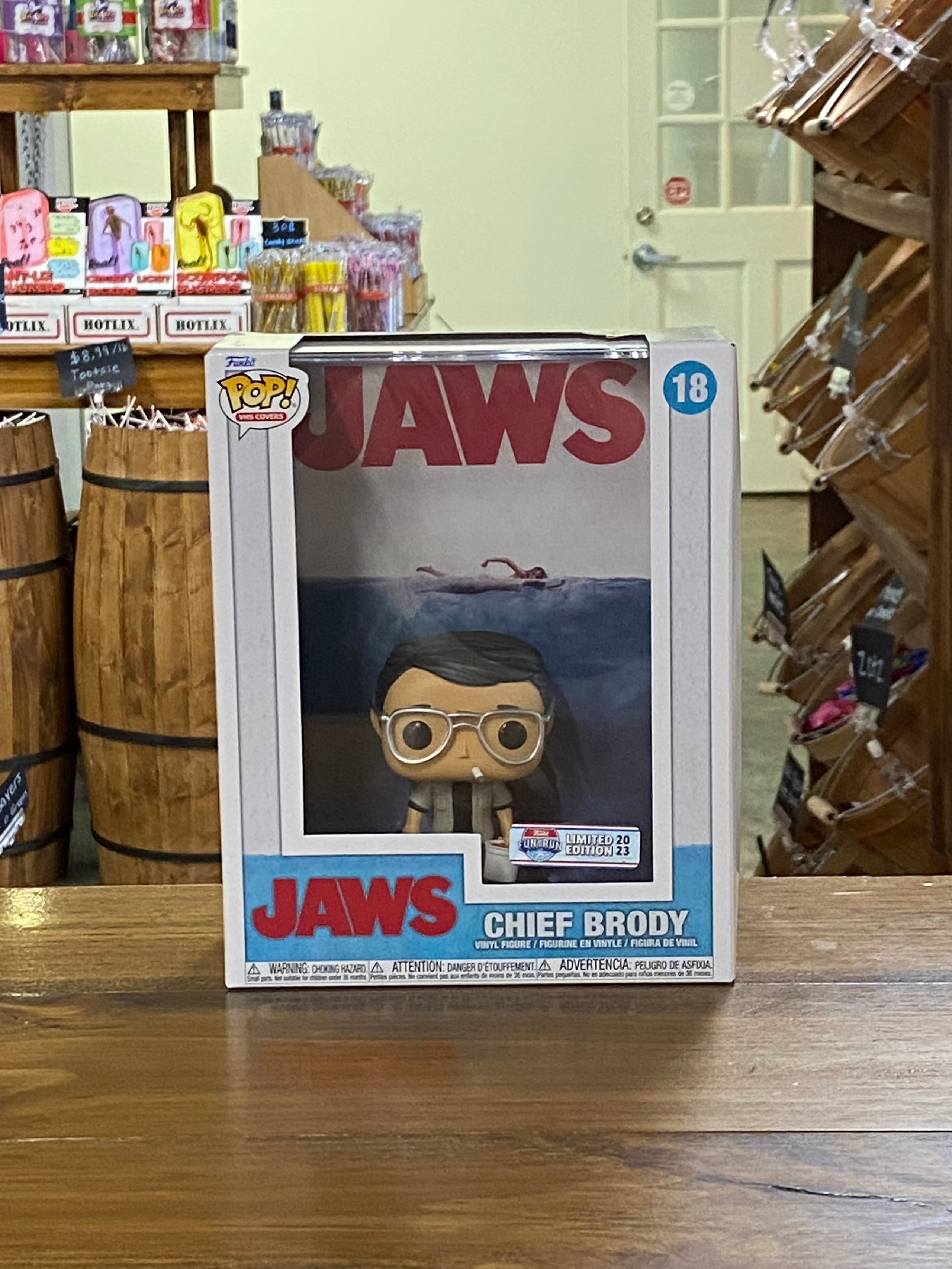 Jaws VHS Cover: Chief Brody | James' Sweet Spot