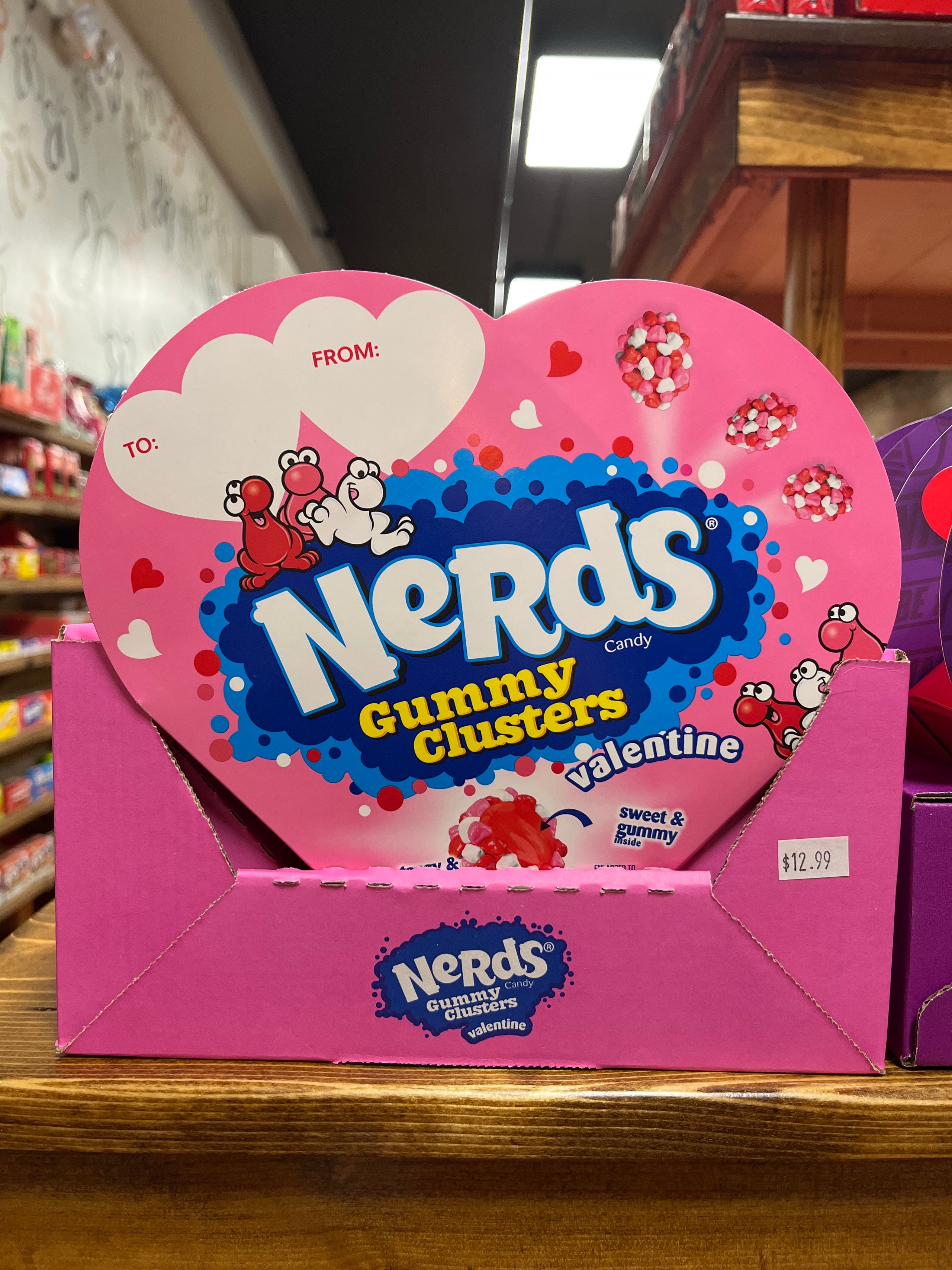 Nerds Gummy Clusters Heart Box | James' Sweet Spot