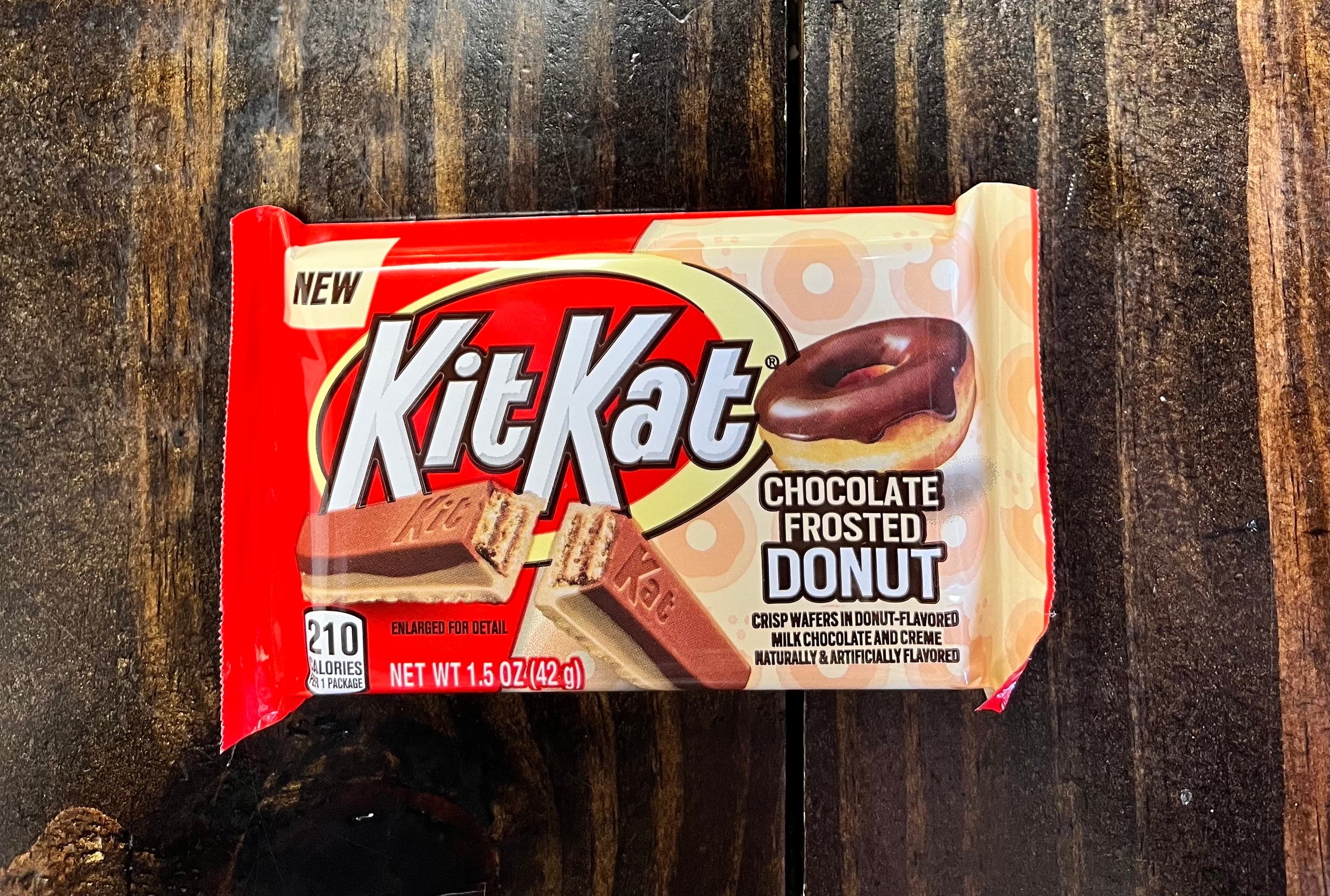 Kit Kat Chocolate Frosted Donut 1.5oz | James' Sweet Spot